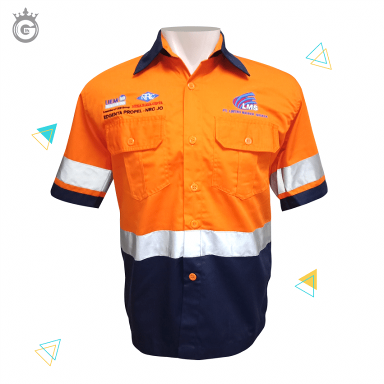 Baju Safety Wearpack Proyek EDGENTA NRC - Konveksi Bandung